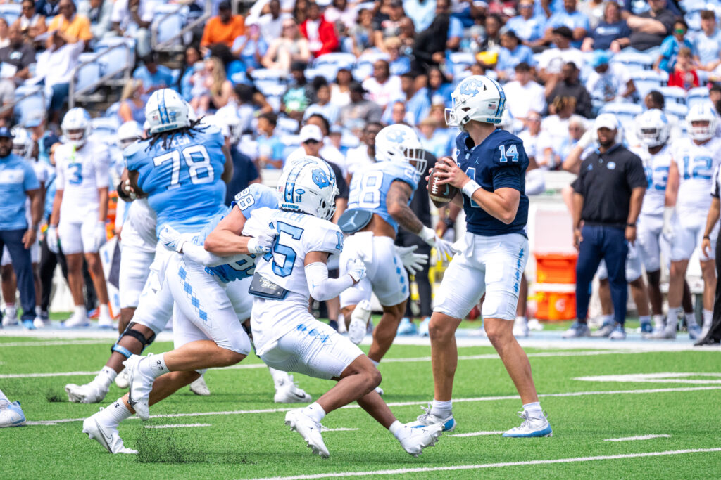 Conner Harrell Put On A Show For The Tar Heels In Their Spring Game ...