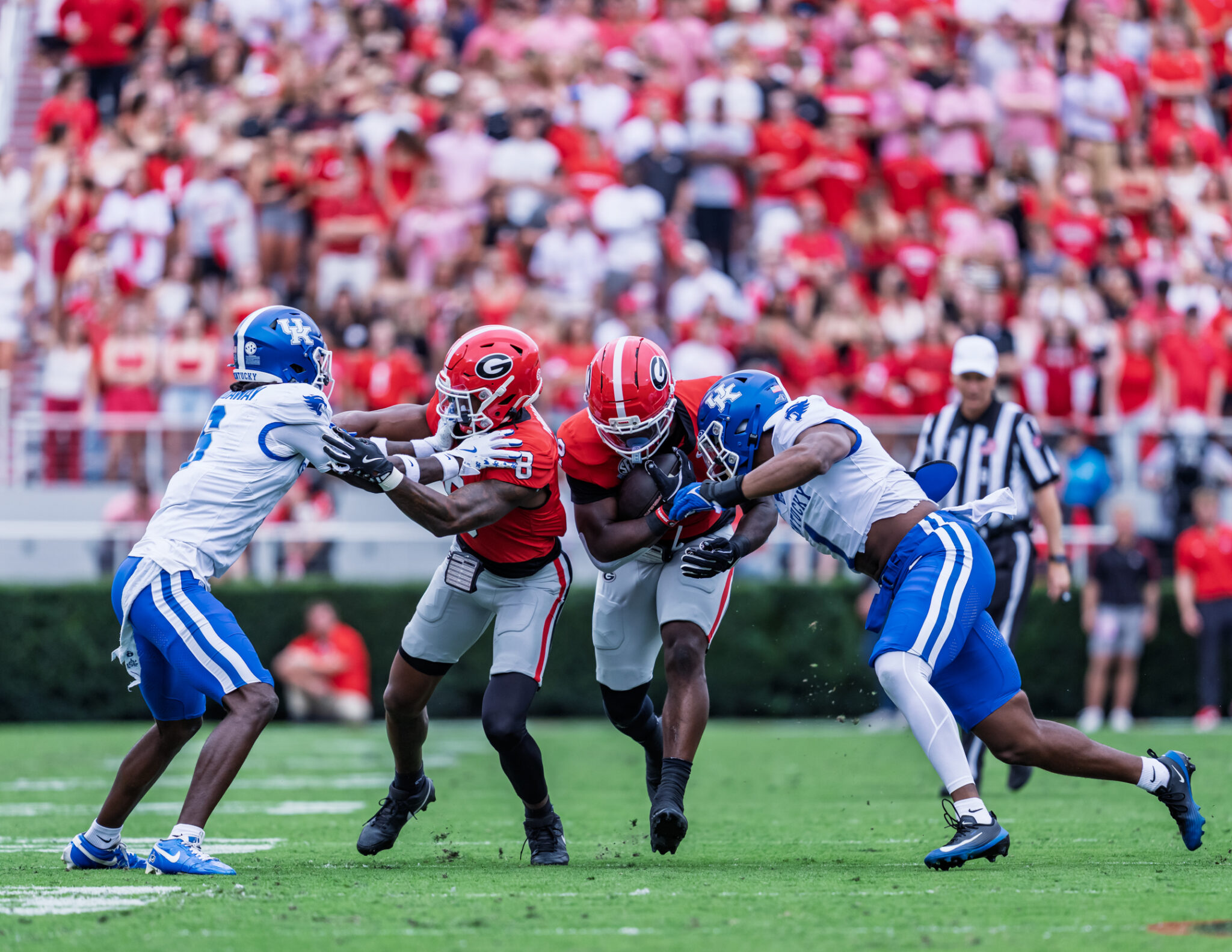 Georgia Rebounds From Alabama Loss, Rolls Past Kentucky 35–14 | Four Point Zero Sports | 4.O Sports