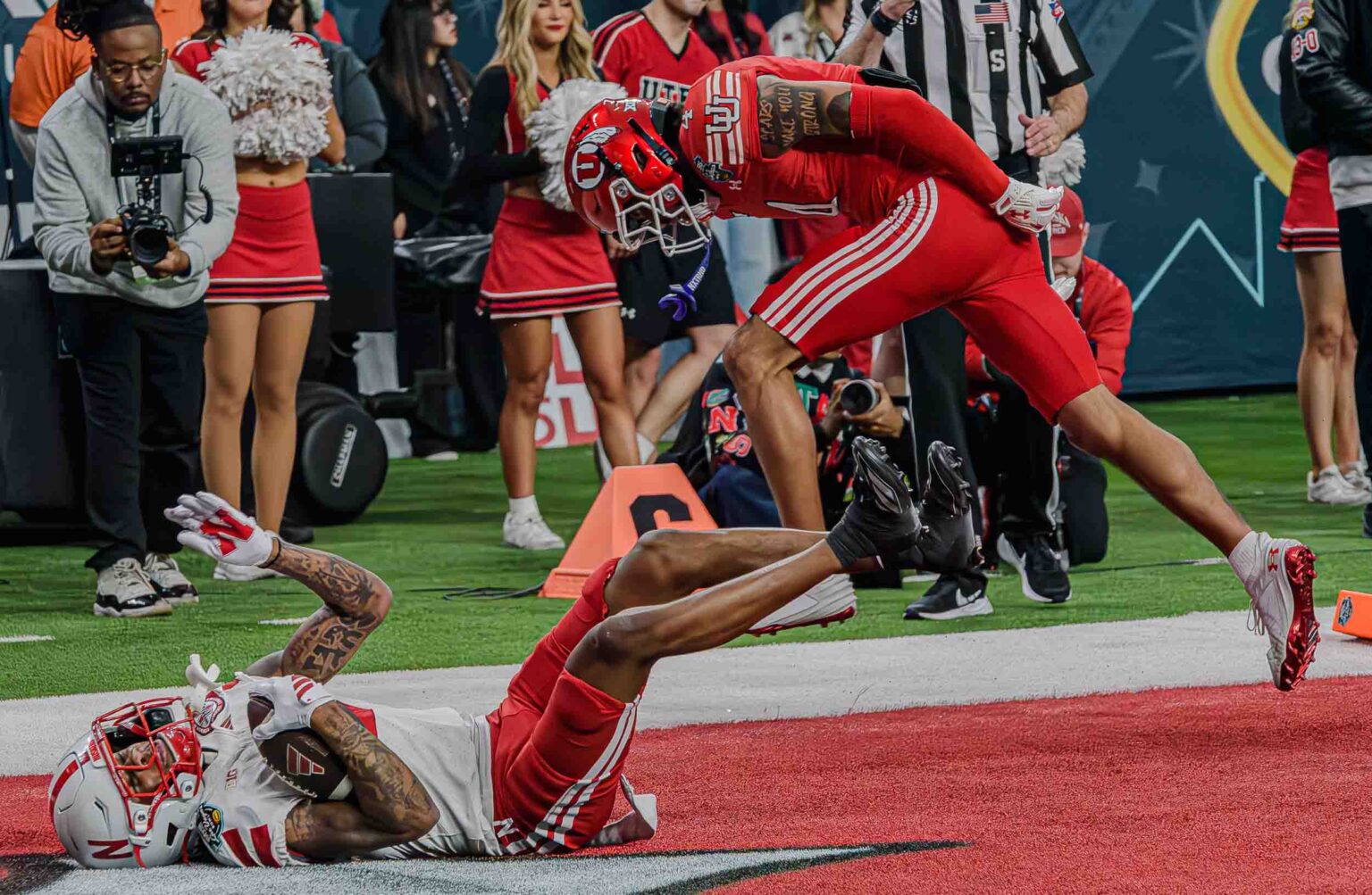 Dampier Dominates As Utah Overpowers Nebraska In Las Vegas Bowl Under ...