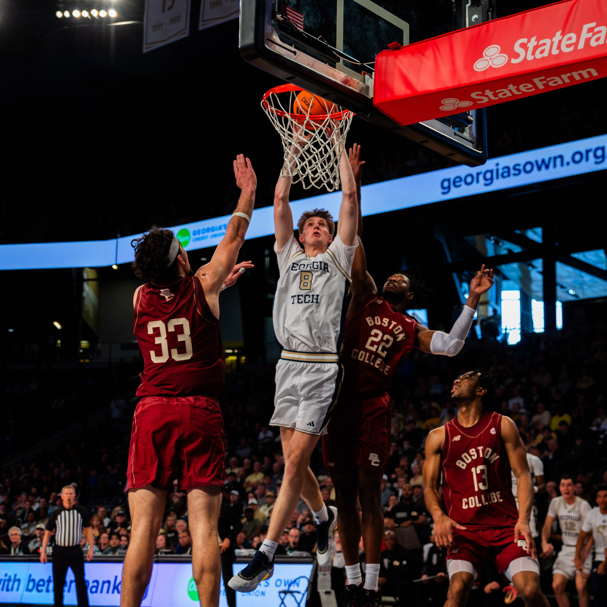Late Surge Sends Georgia Tech Past Boston College 65–53 | Four Point ...